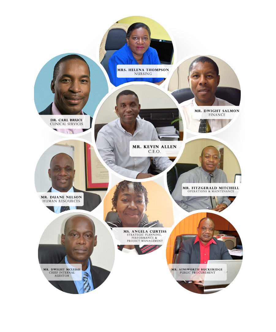 Senior Management Team | University Hospital of the West Indies